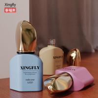China 12ml Nail Polish Bottle Empty Gel Glass Bottle With Cap And Brush For UV Gel Polish for sale