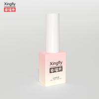 China 8ml Nail Polish Bottles UV Empty Glass Nail Gel Polish Bottles With Brush Cap for sale