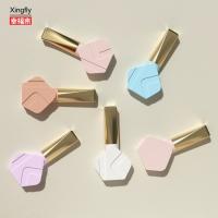 China 12ml Nail Polish Bottle New Design Special Shape UV Gel Nail Polish Glass Bottle for sale