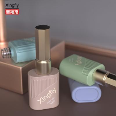 China 10ml Nail Polish Bottle Custom Printed UV Gel Nail Polish Bottles Wtih Brush Cap for sale