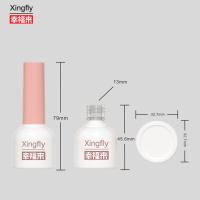 China 10ml Nail Polish Bottle Empty Vintage Gel Polish Glass Bottles for sale
