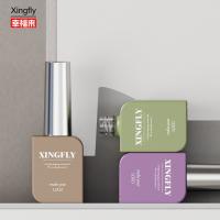 China Classic 10ml Square Unique Empty Glass Nail Polish Bottles Gel Polish Container for sale