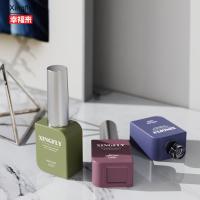 China 10ml  Square Empty Cosmetic Containers Gel Nail Polish Bottle for sale