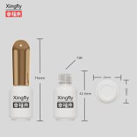 China 6ml Nail Polish Bottle Cosmetic Packaging UV Gel Polish Glass Bottle Compact Size for sale