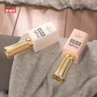China 13ml Gel Polish Square Bottle UV Cosmetic Packaging Nail Polish Glass Bottle for sale