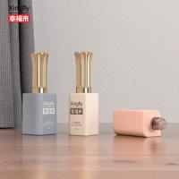 China 13ml Gel Polish Square Bottle UV Cosmetic Packaging Nail Polish Glass Bottle for sale