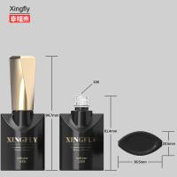 China 10ml Nail Polish Bottle Container Gel Polish Glass Bottle With Brush And Cap for sale