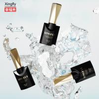 China 10ml Nail Polish Bottle Container Gel Polish Glass Bottle With Brush And Cap for sale