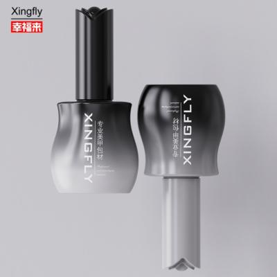 China 12ml Nail Polish Bottle Empty Gel Nail Polish Bottle 12ml With Cap And Brush for sale