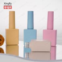 China 12ml Nail Polish Bottle Empty Cosmetic Packaging Glass Gel Nail Polish Bottle for sale