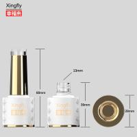 China 8ml Nail Polish Bottles New Design UV Gel Nail Cosmetic Packaging Glass Bottle for sale
