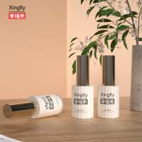 China 12ml Nail Polish Bottle UV Empty Glass Gel Nail Polish Bottles With Cap Brush for sale