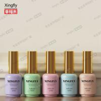 China 17ml Gel Nail Polish Custom Logo Luxury Bottles Container Packaging Gel Polish Bottle for sale