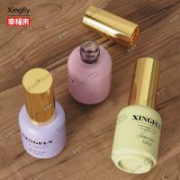 China 17ml Gel Nail Polish Custom Logo Luxury Bottles Container Packaging Gel Polish Bottle for sale