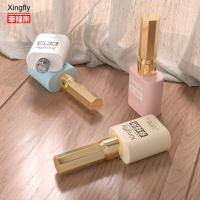China 12ml Custom Nail Polish Bottle Empty Cosmetic Packaging Gel Polish Glass Bottle for sale