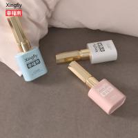 China 12ml Polish Bottle Large-Capacity Gel Nail Polish Glass Bottles With Caps And Brushes for sale