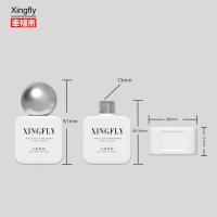 China 11ml Square Gel Nail Container Custom Gel Nail Polish Empty Glass Bottle For Nail Polish for sale