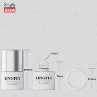 China 5ml Round Nail Art Packaging Glass Bottle Empty UV Gel Nail Polish Bottles for sale