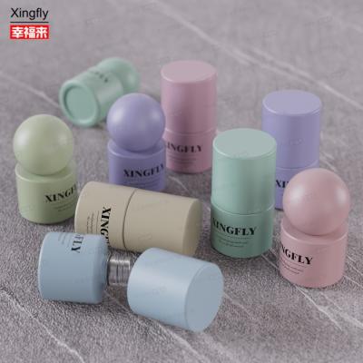 China 5ml Round Nail Art Packaging Glass Bottle Empty UV Gel Nail Polish Bottles for sale