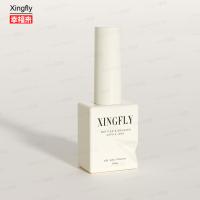 China 12ml Square Brand New Optional Accessories Cat Eye Gel Uv Nail Polish Empty Bottle for sale