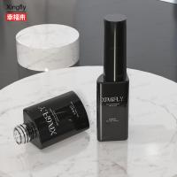 China 12ml Triangle Empty Salon Cosmetics UV Gel Nail Polish Bottles for sale