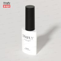 China 12ml Triangle Empty Salon Cosmetics UV Gel Nail Polish Bottles for sale