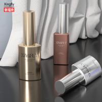 China 12ml Triangle Empty Salon Cosmetics UV Gel Nail Polish Bottles for sale