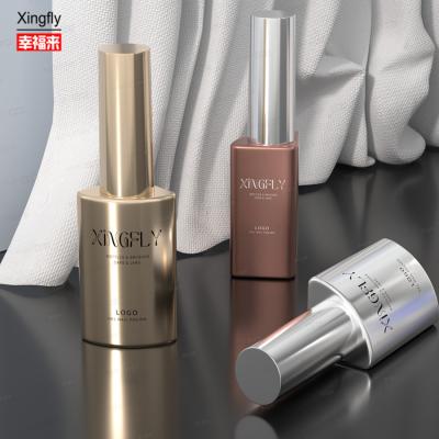China 12ml Triangle Empty Salon Cosmetics UV Gel Nail Polish Bottles for sale