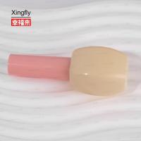China 12ml Cosmetic Packaging Gel Nail Polish Oil Glass Bottle With Cap Brush for sale