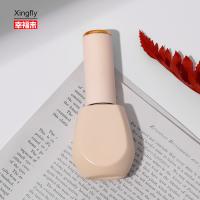 China Empty Fancy Nail Polish Bottles Gel Nail Polish Jars Glass Bottle Cap With Brush for sale
