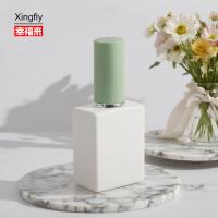 China Customized LOGO 16ml Square Empty UV Gel Nail Polish Glass Bottles for sale