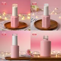 China Customized Logo Empty 11ml Factory UV Nail Gel Polish Glass Bottle for sale