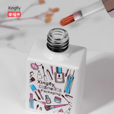 China 10ml Nail Polish Mini Bottles Custom Pretty Nail Polish Bottles for sale