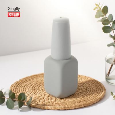 China 12ml Custom Oversized Nail Polish Bottle Unique Empty Nail Polish Bottles for sale