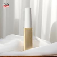 China 8ml Gel Nail Polish Bottle With Electroplated Cap Brush For Nail Polish Oil for sale