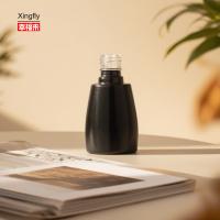 China 15ml Round Glass Nail Polish Bottle With Black Cap UV Gel Empty Gel Polish Set for sale