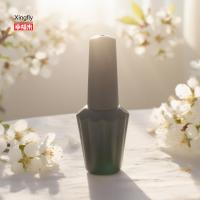 China 12ml Glass Bottles UV Gel Nail Polish Container For Nail Polish Oil for sale