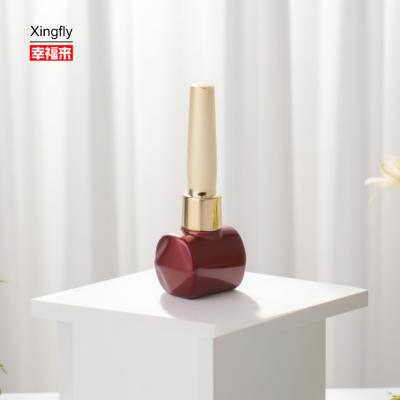 China 10ml Glass Bottle With Nail Polish Cap Brush For Cosmetics Packaging Gel Nail Polish Oil for sale