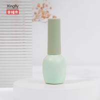 China 11ml Gel Polish Bottle Nail Art Painting Peeling Oil Packaging UV Gel Polish Glass Bottle for sale