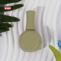 China 33ml Round Nail Polish Bottle For Gel Polish With Glass Roller Ball Container for sale