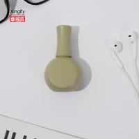 China 33ml Round Nail Polish Bottle For Gel Polish With Glass Roller Ball Container for sale