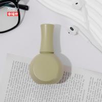 China 33ml Round Nail Polish Bottle For Gel Polish With Glass Roller Ball Container for sale