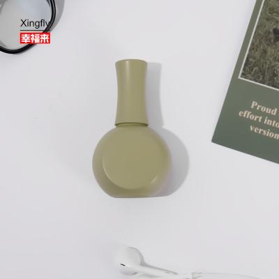 China 33ml Round Nail Polish Bottle For Gel Polish With Glass Roller Ball Container for sale