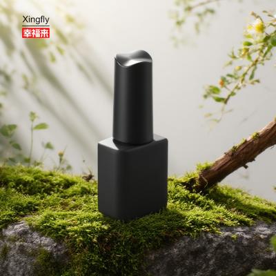 China 8ml Custom Gel Nail Polish Base Coat Top Coat Cosmetic Packaging UV  Glass Bottles for sale