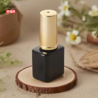 China 15ml Square Glass Nail Polish Bottle UV Gel Empty Gel Polish Set Bottle For Nail Polish Oil for sale