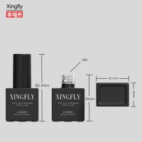 China 23ml Large Capacity Nail Polish Oil Package Cosmetics UV Gel Polish Glass Bottle for sale