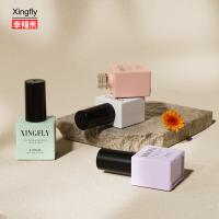 China 23ml Large Capacity Nail Polish Oil Package Cosmetics UV Gel Polish Glass Bottle for sale