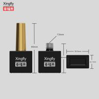 China 15ml Nail Polish Bottle Clear Empty Unique Nail Varnish Glass Bottle For Nail Polish for sale