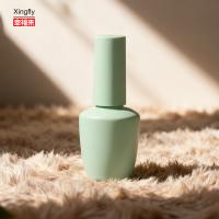 China 17ml Modern Custom Black Bottle Gel Polish Glass Nail Polish Capacity Nail Art Bottles for sale