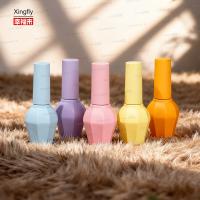 China Nail Polish Bottle 8ml Gel Polish Bottle Including Flat Brush Ideal for Salon and Custom Nail Polish Blending Techniques for sale